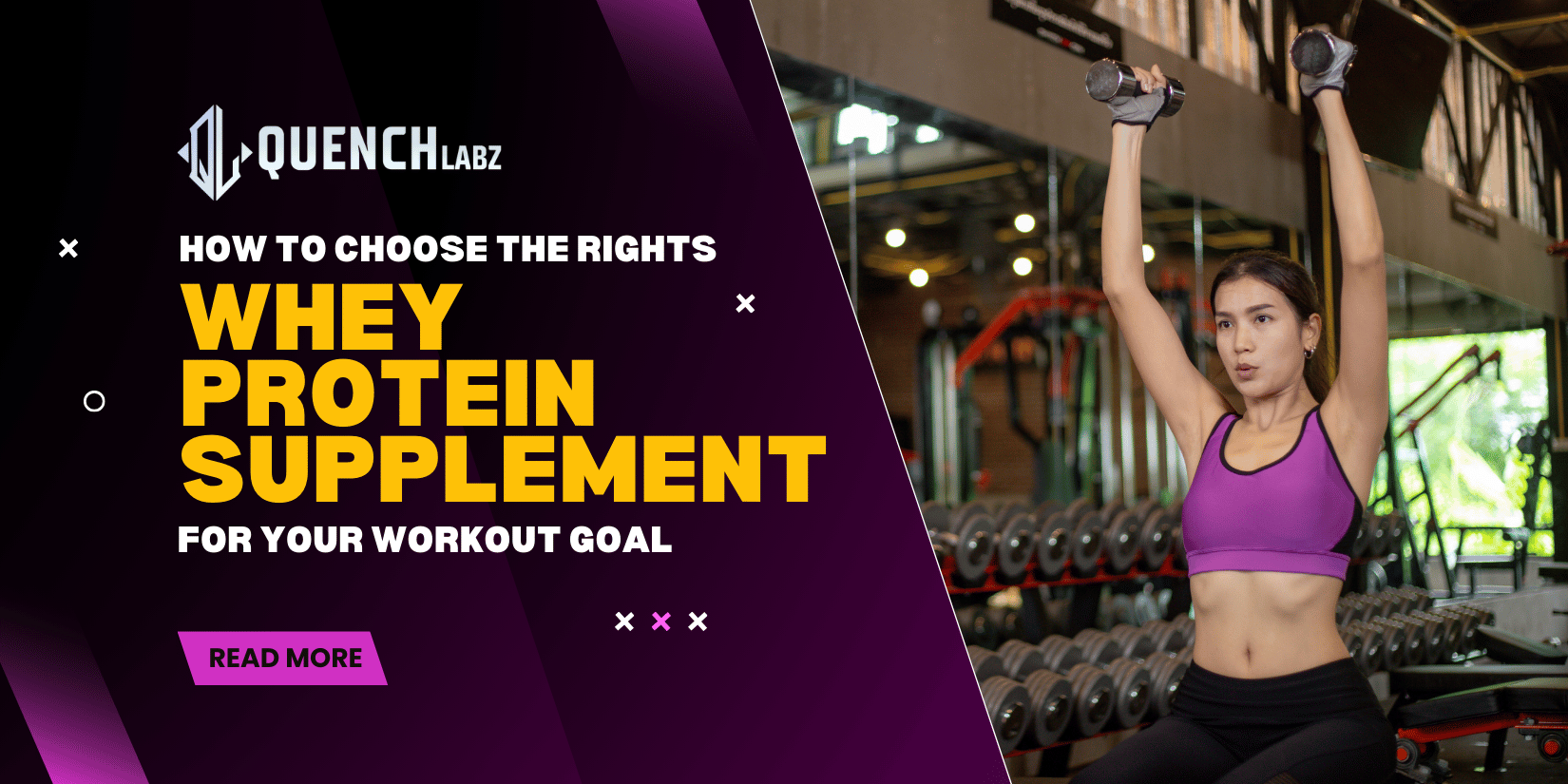 How to Choose the Right Whey Protein Supplement for Your Workout Goals – Quenchlabz