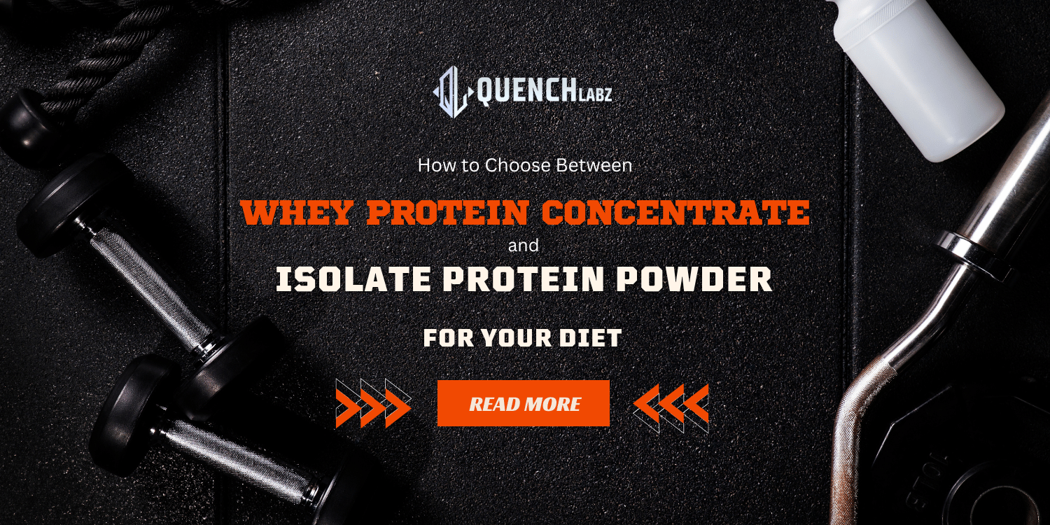 How to Choose Between Whey Protein Concentrate and Isolate Protein Pow ...