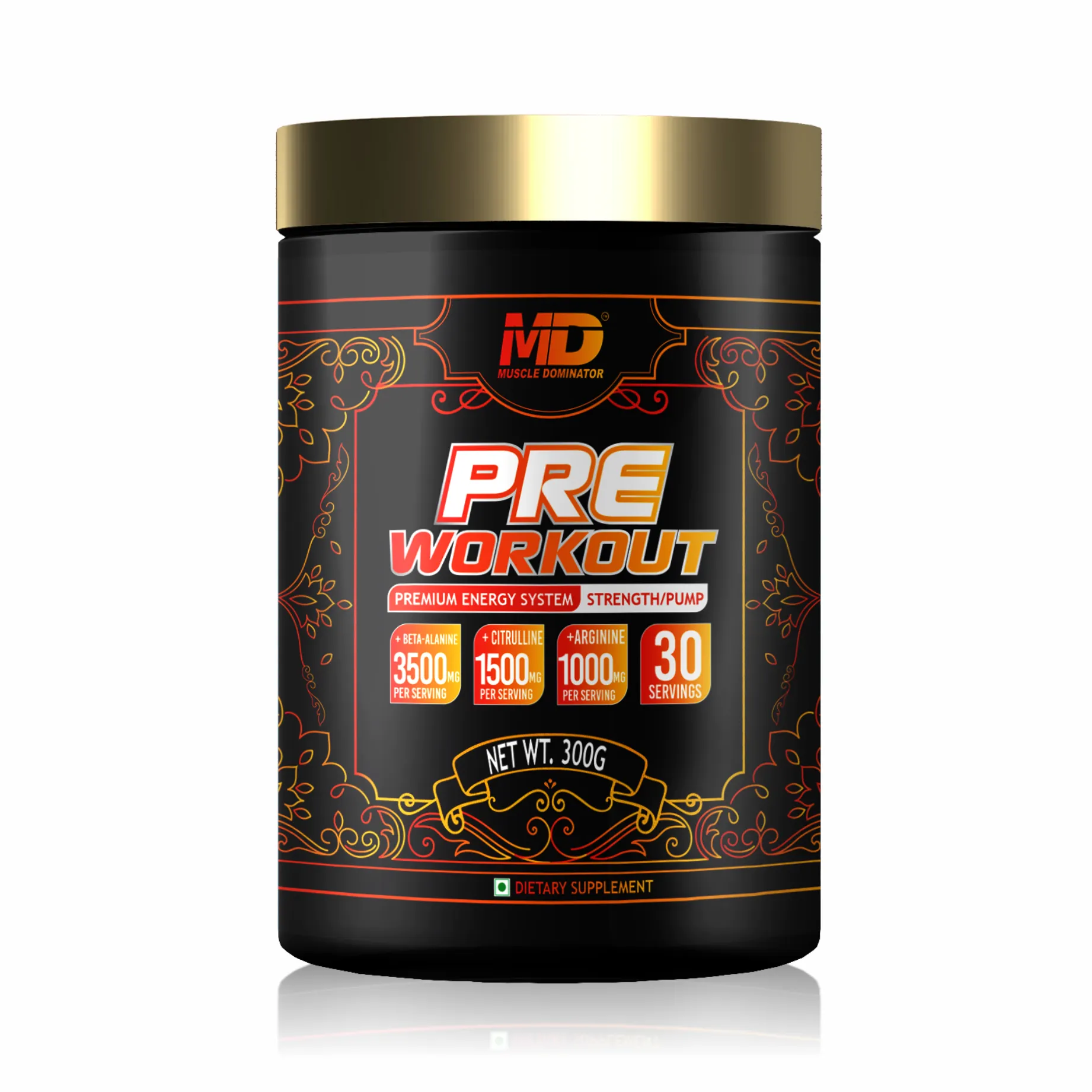 Black Series Pre-Workout | 3.5G Beta-Alanine | 1.25G Creatine – Quenchlabz