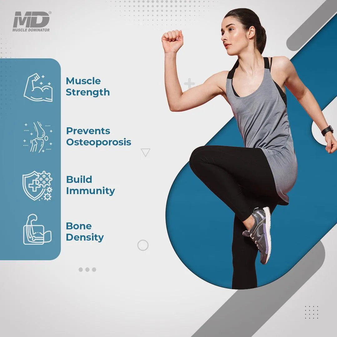 Calcium and Vitamin D3 1000mg Extra Strength – Quenchlabz