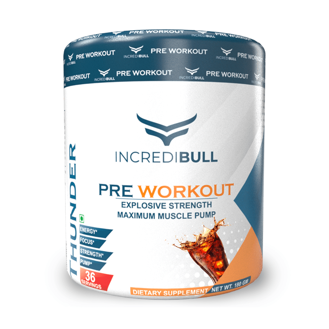 IB Thunder Pre Workout | 1.7 G Beta Alanine | 1 g Citrulline | 0.5 G L ...